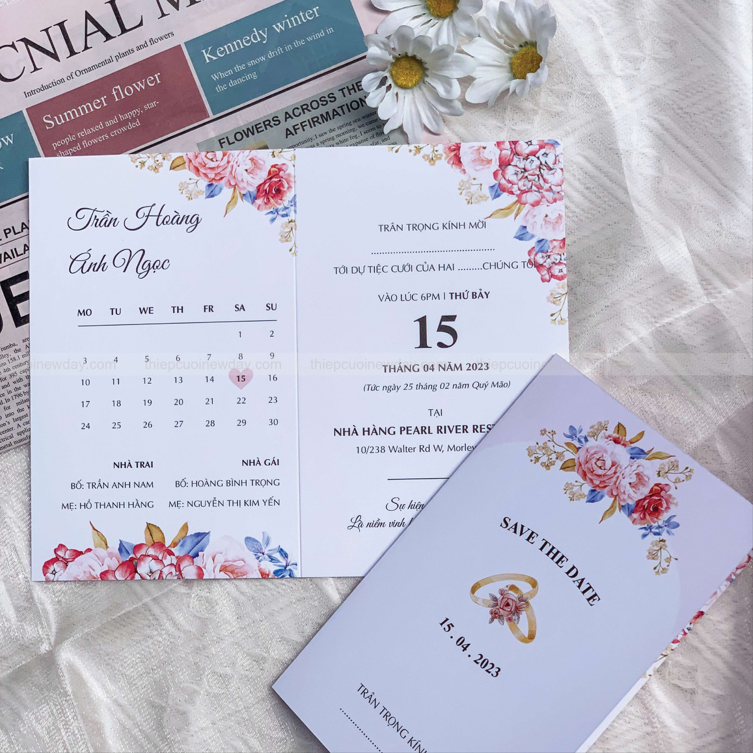 Thiệp cưới NewDay – ND 75 – Thiệp cưới Newday – Xưởng In thiệp cưới đẹp
